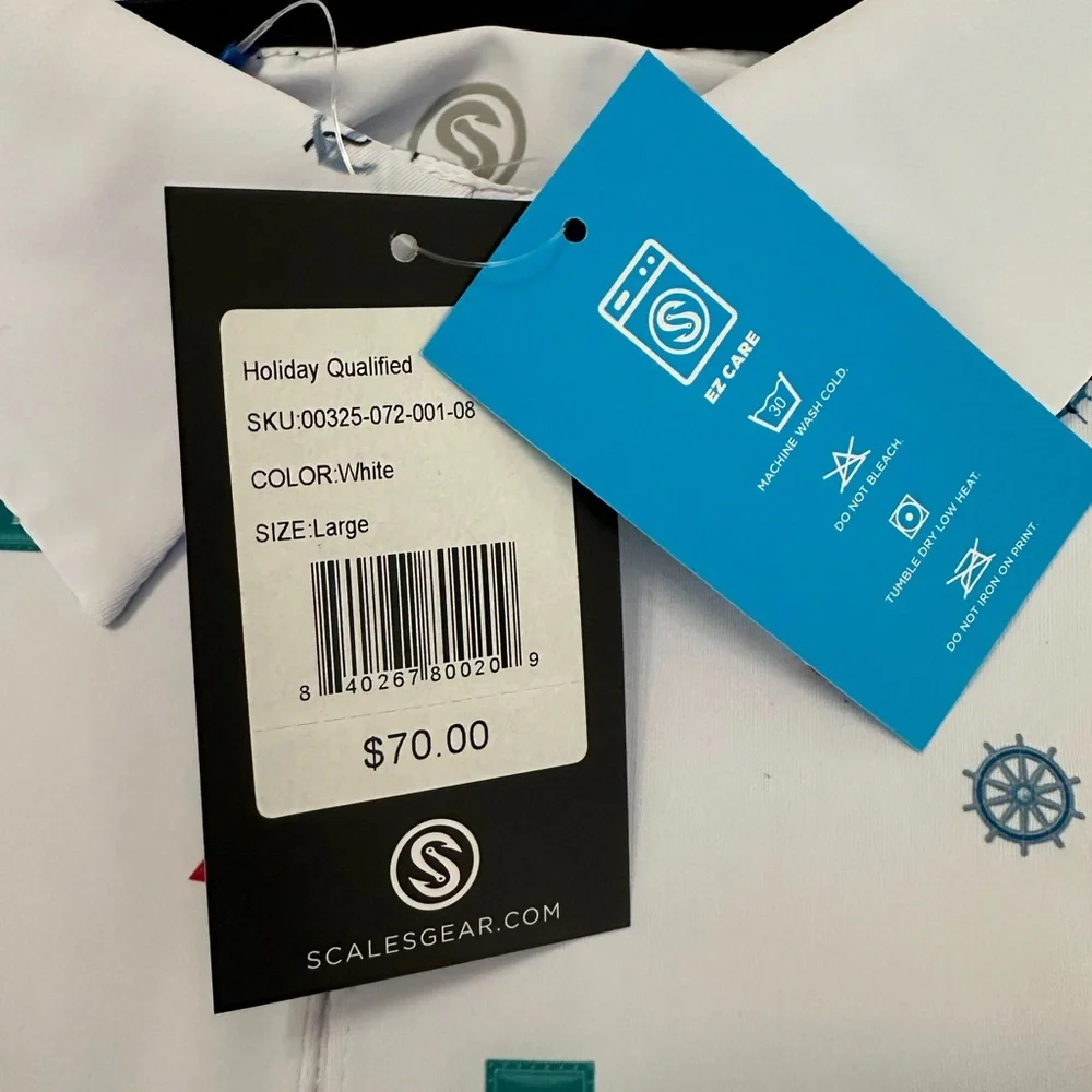 Scales Offshore Country Club | Shirts | Nwt Scales Offshore Country ...